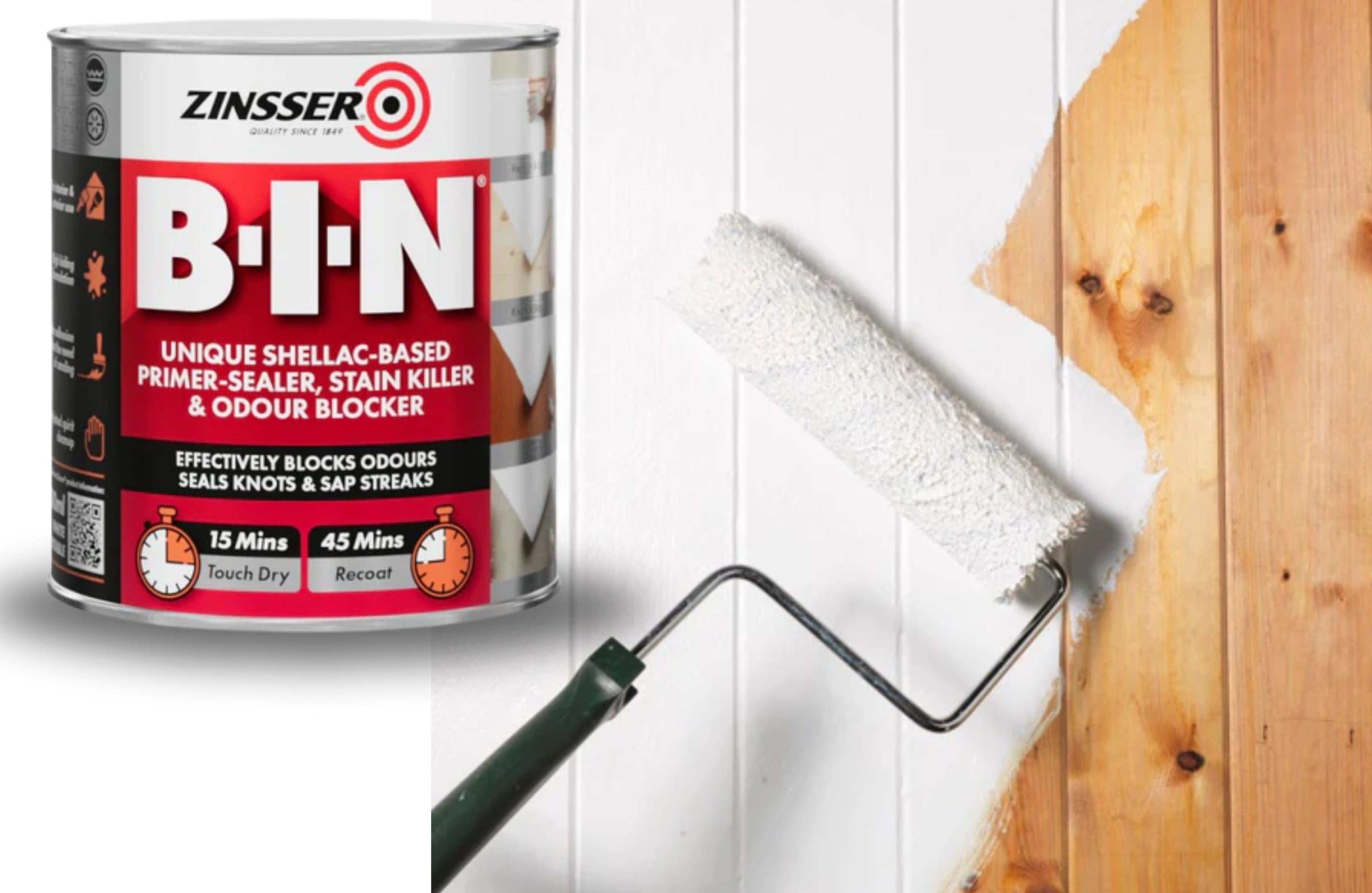 5 Key Reasons We Love Zinsser B-I-N Primer | Decorating Centre Online