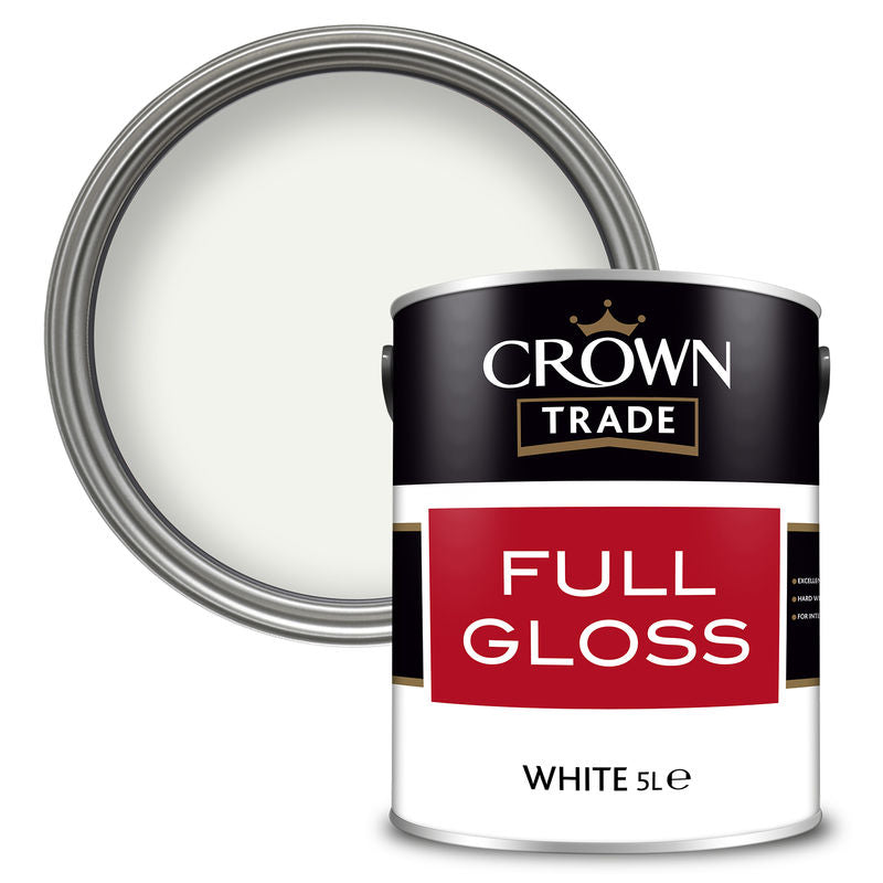 Crown Trade Full Gloss - White – Decorating Centre Online