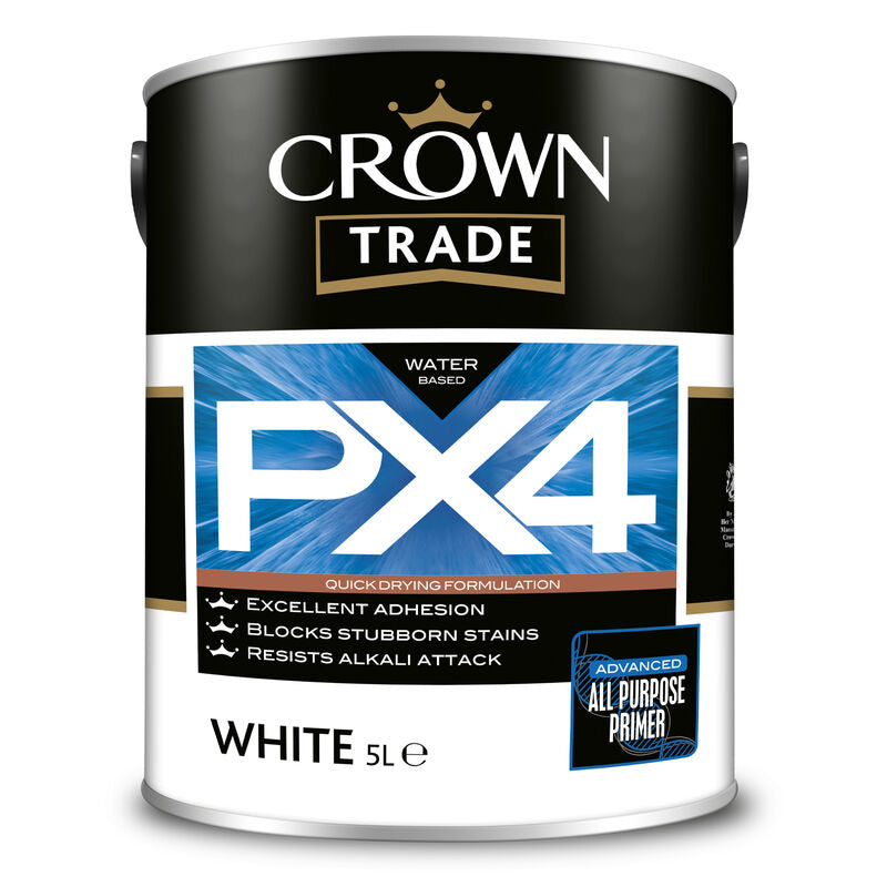 Crown Trade PX4 All Purpose Primer | DCO – Decorating Centre Online