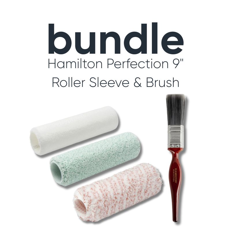 Hamilton Perfection 9" Roller Sleeve & Brush Bundle – Decorating Centre ...