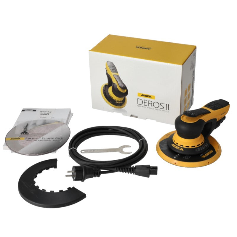 Mirka DEROS II 750 Orbital Sander - 230V | DCO – Decorating Centre Online