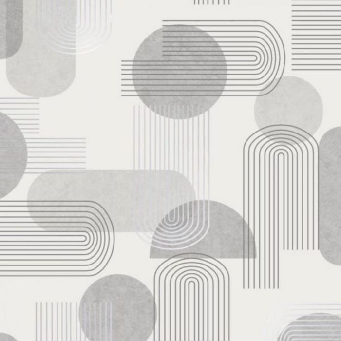 Arch Geo Retro Circle Wallpaper | Holden | Decorating Centre Online