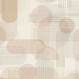 Arch Geo Retro Circle Wallpaper | Holden | Decorating Centre Online