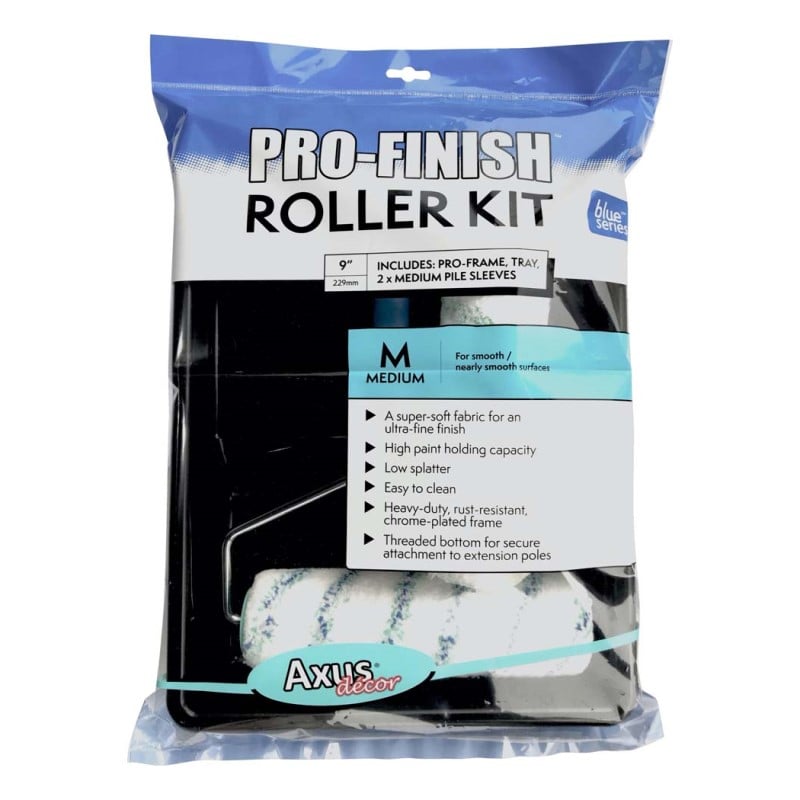 Axus Blue Series 9" Roller Kit | Decorating Centre Online