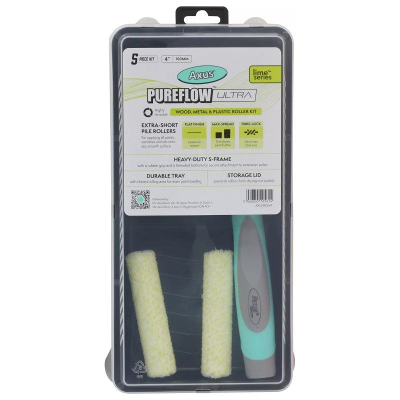Axus Pureflow Ultra 4" Roller Kit | DCO – Decorating Centre Online