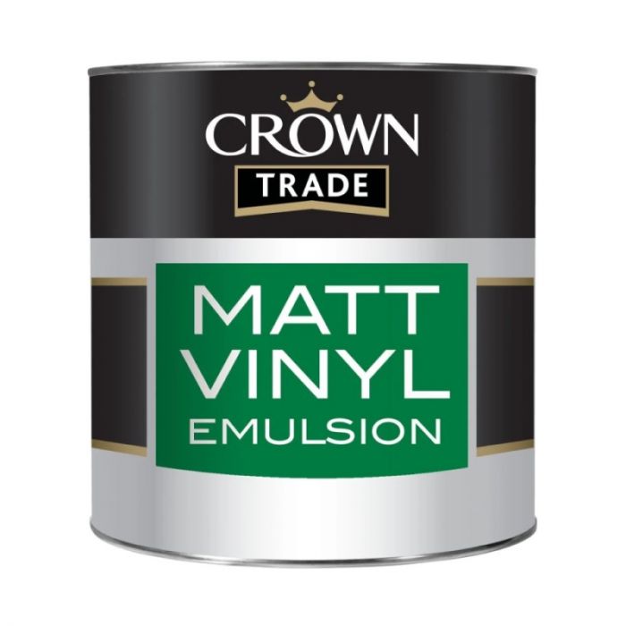 Crown Trade Matt Emulsion - Tester Pot (250ml) | Decorating Centre Online