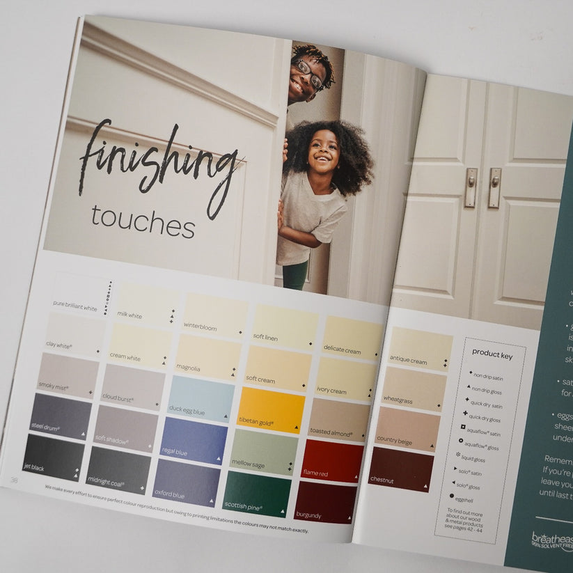 Crown Paint Colour Chart | Crown Trade | Decorating Centre Online