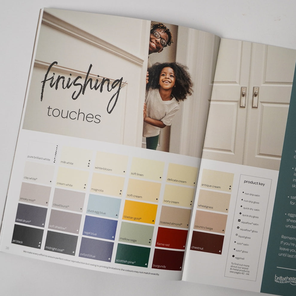 Crown Paint Colour Chart | Crown Trade | Decorating Centre Online