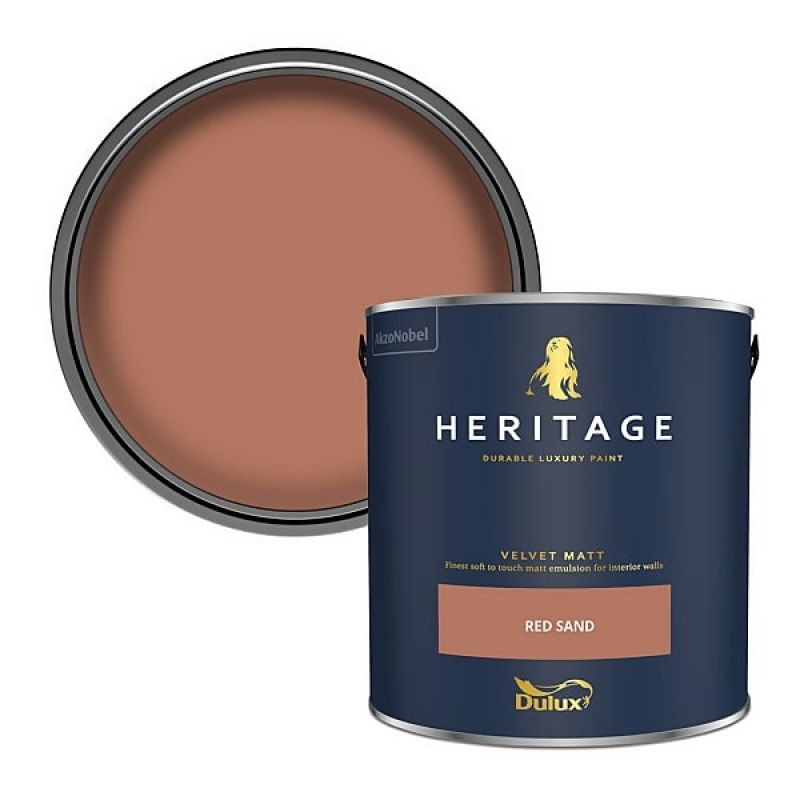 Dulux Heritage Matt Emulsion - Red Sand | Dulux | Designer Colours ...