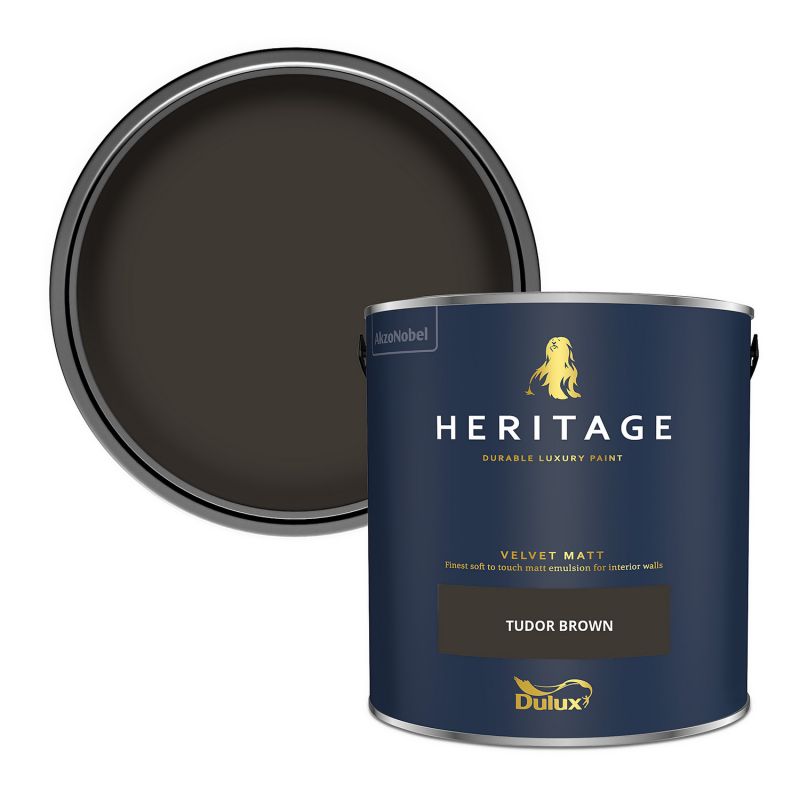 Dulux Heritage Tudor Brown | Matt | Decorating Centre Online