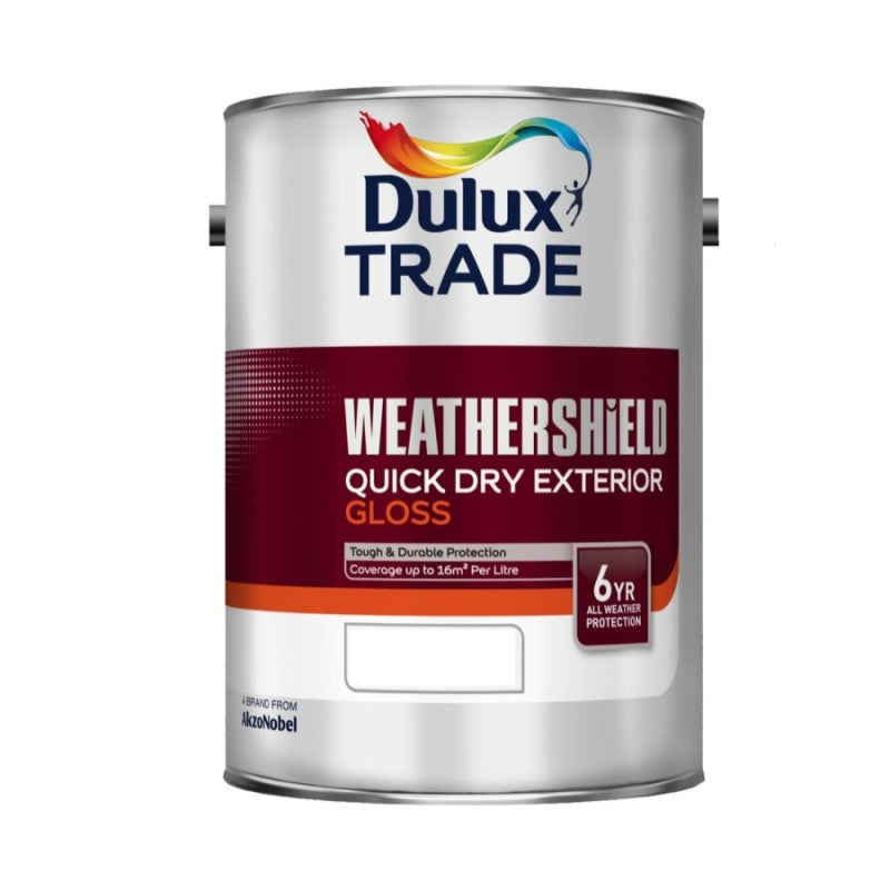 Dulux Trade Weathershield Quick Dry Exterior Gloss - Colour Match ...