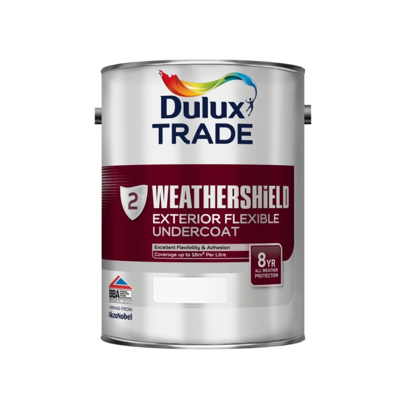Dulux Trade Weathershield Exterior Flexible Undercoat - Tinted Colour ...