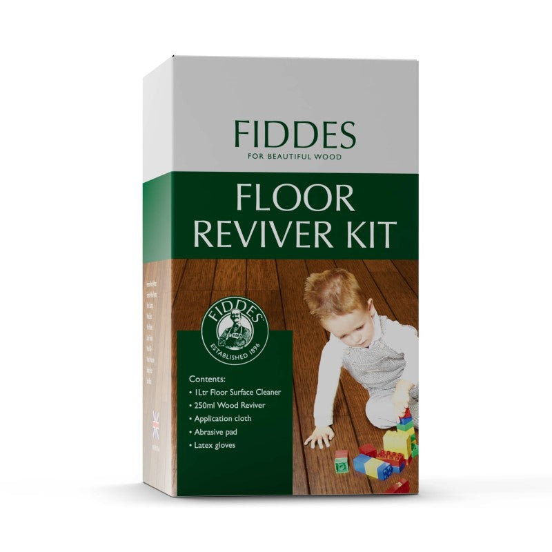 Fiddes Floor Reviving Kit | Wood Cleaner – Decorating Centre Online