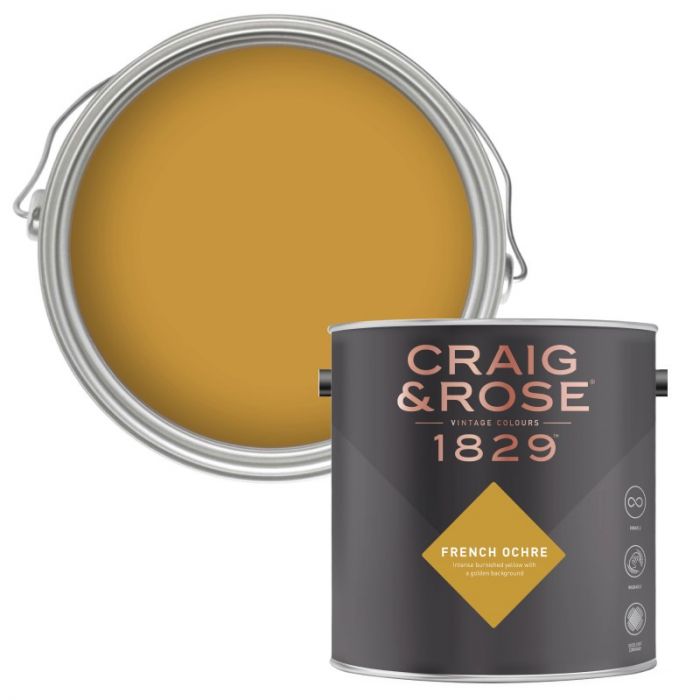 Craig & Rose 1829 Paint - French Ochre | Craig and Rose Paint ...