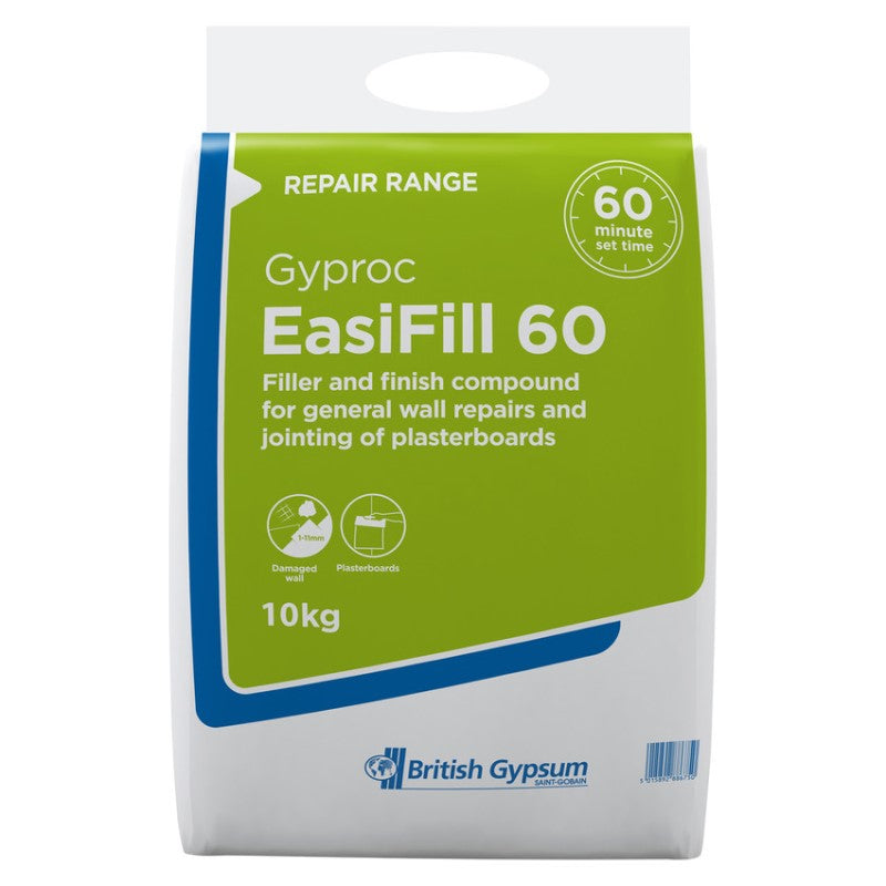 Gyproc Easifill 60 - 10kg | Decorating Centre Online