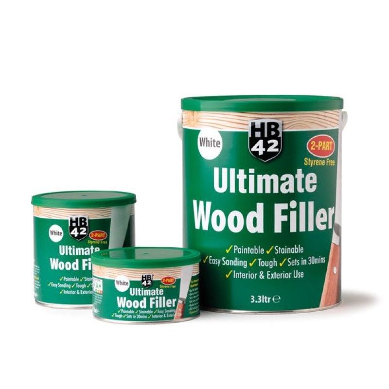 HB42 Ultimate White Wood Filler | Decorating Centre Online