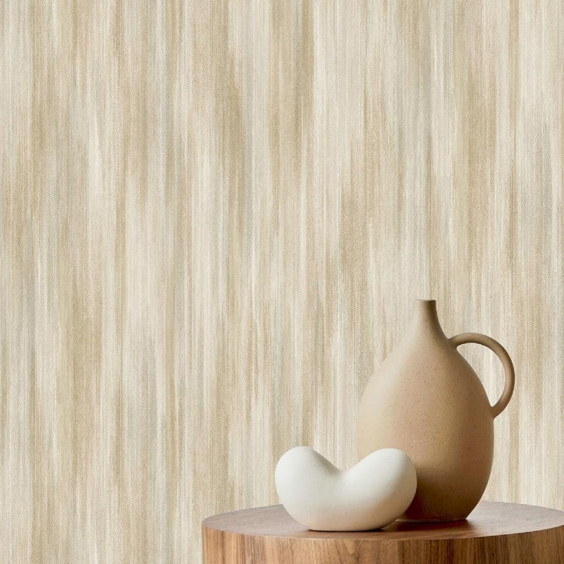 Crown Sahara Plain Wallpaper - Natural | Decorating Centre Online