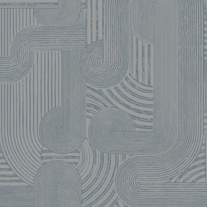 Macrame Geometric Metallic Wallpaper | Geometric Wallpaper – Decorating ...