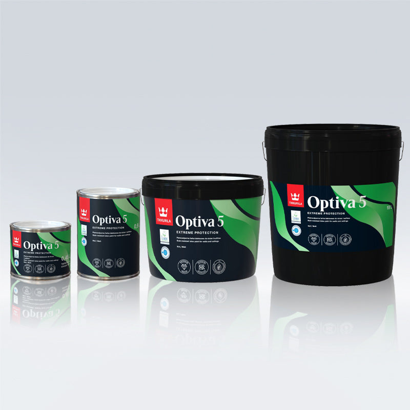 Tikkurila Optiva 5 Matt Paint | Decorating Centre Online