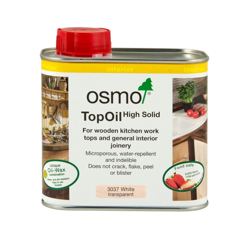 Osmo Top Oil White (3037) | Wood Oil – Decorating Centre Online