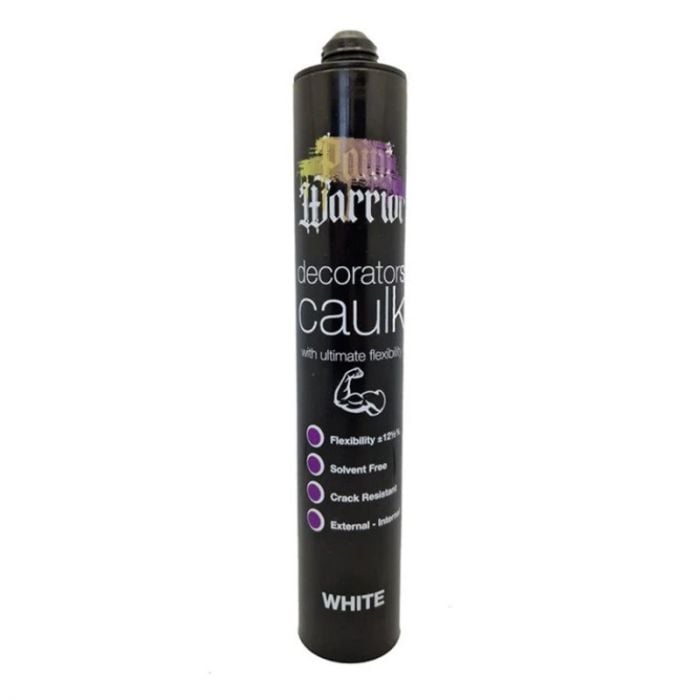 Paint Warrior Flexible Decorators Caulk - White 380ml – Decorating ...