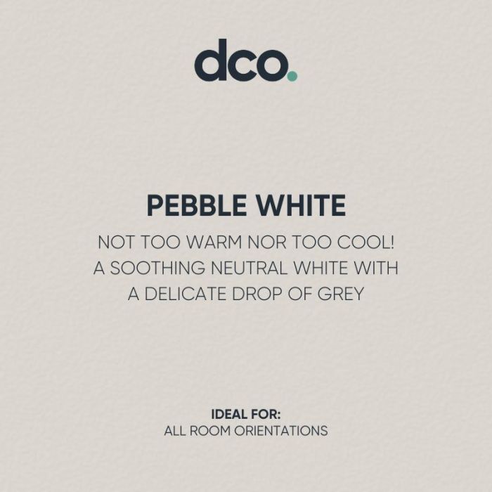 Pebble White-DCO Off Whites Collection | Decorating Centre Online