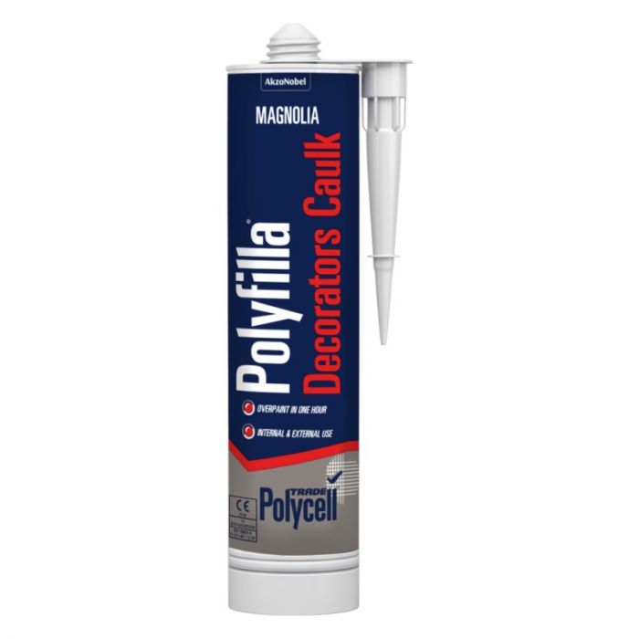 Polycell Trade Polyfilla Decorators Caulk - Magnolia 380ml – Decorating ...