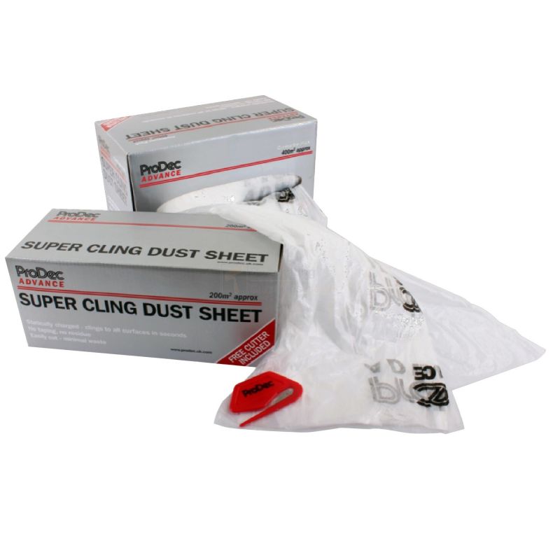 ProDec Supercling Dust Sheet 100sq/m | ProDec | Decorating Centre Online