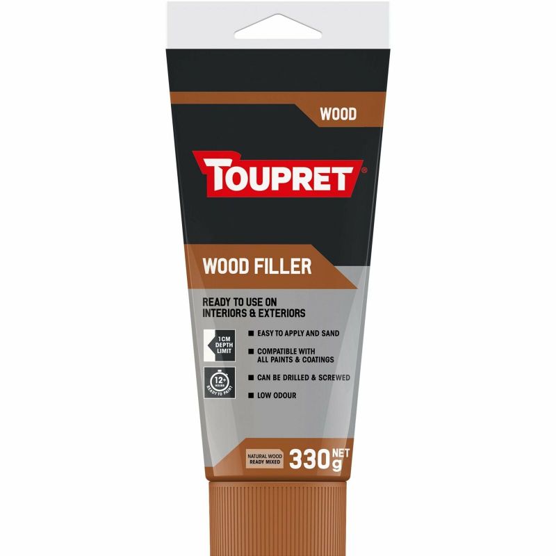 Toupret Ready Mixed Wood Filler | Decorating Centre Online
