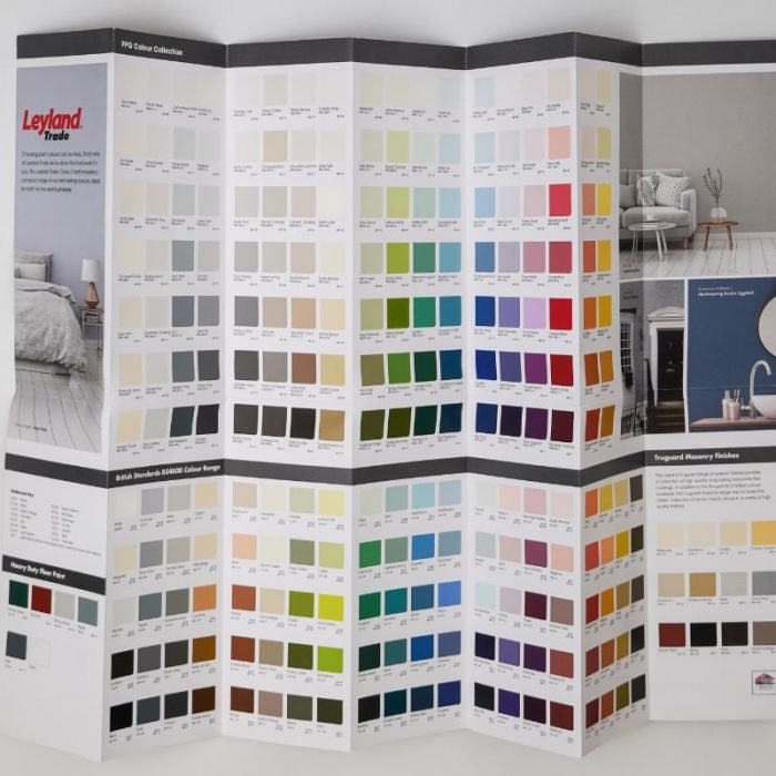 Leyland Trade Paint Colour Chart And Product Guide |Leyland Trade ...