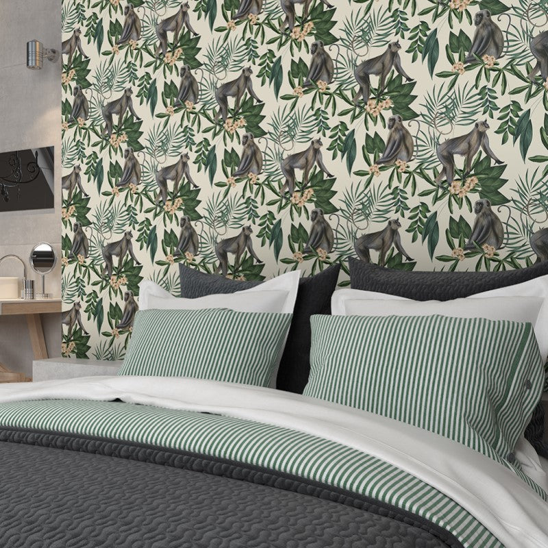 Ohpopsi Morris Monkey Wallpaper | Decorating Centre Online